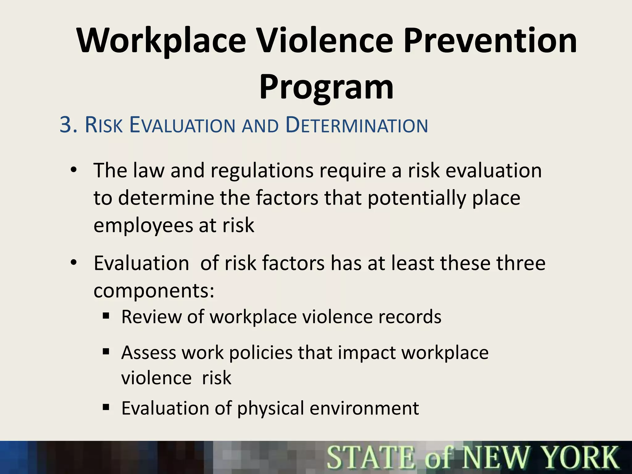 Workplace Violence Prevention Training | PPTX