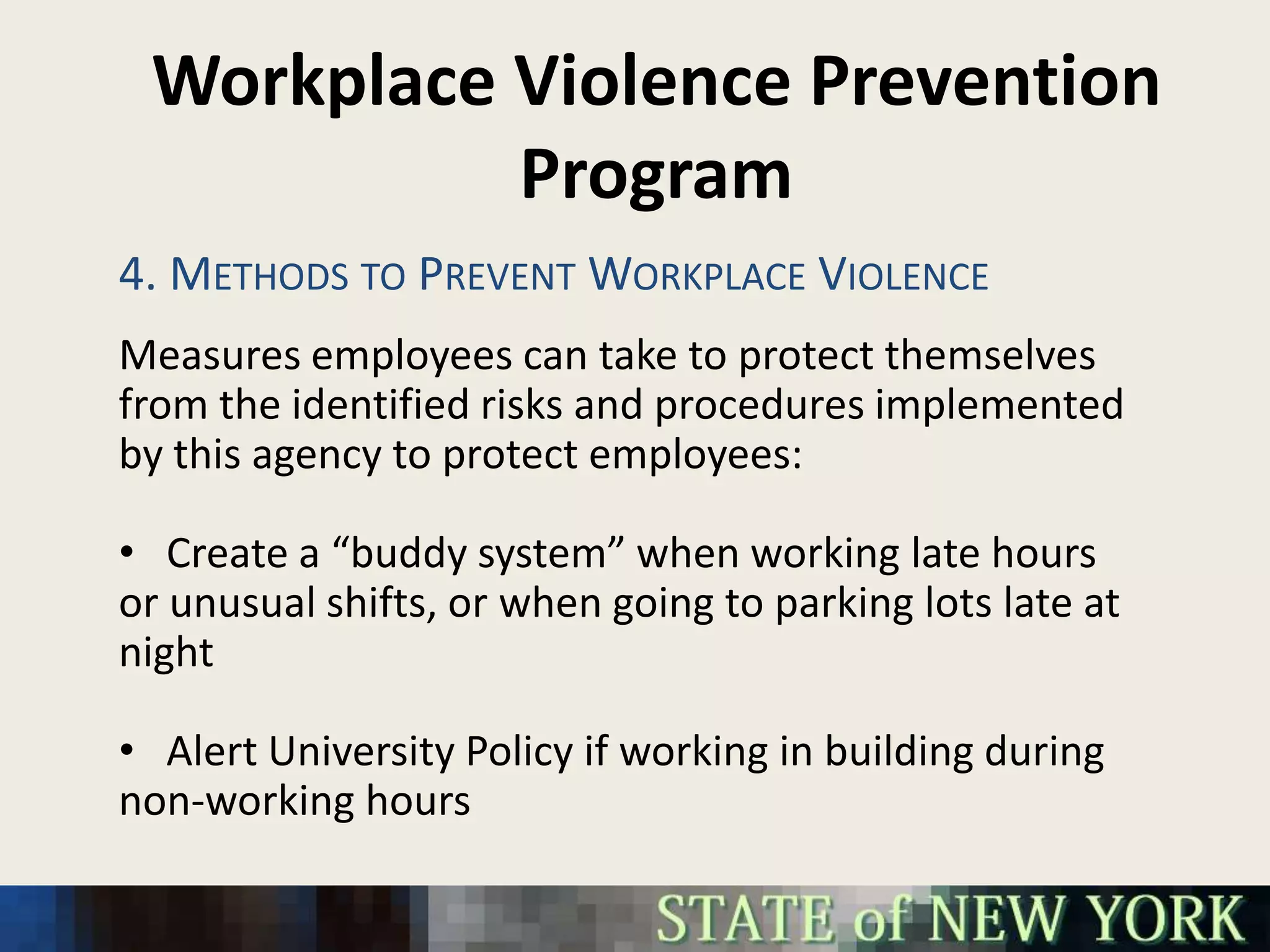 Workplace Violence Prevention Training | PPTX