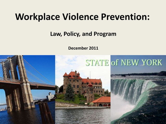 Workplace Violence Prevention Training | PPTX | Human Resources | Business