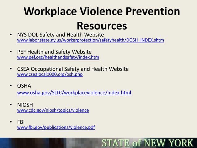 Workplace Violence Prevention Training | PPTX | Human Resources | Business