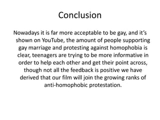 Group 5 Homophobic Bullying PowerPoint | PPT