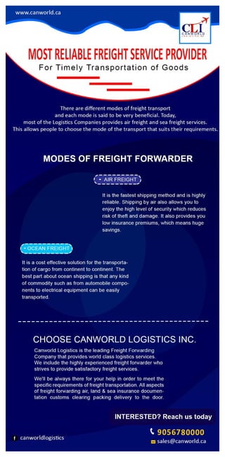 Most Reliable Freight Service Provider.pdf