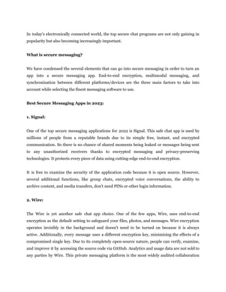 Most Secure Messaging Apps.pdf