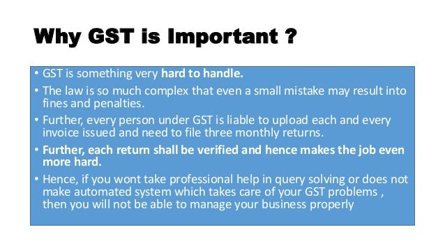 Most simple and easy gst implementation in your organization