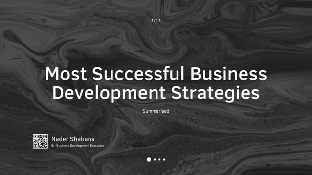 Most Successful Business Development Strategies | PPT | Free Download