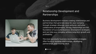 Most Successful Business Development Strategies | PPT