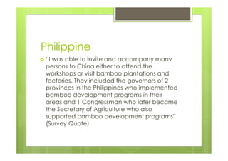 INBAR/Most training impact evaluation 1999-2016 | PDF