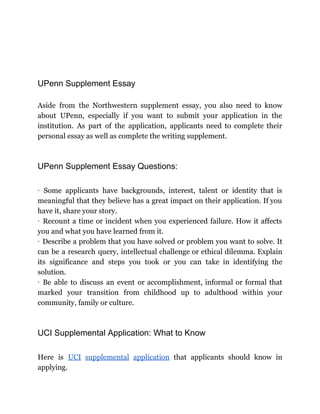 Updated USC Pharmacy Supplemental Application 2017 | PDF
