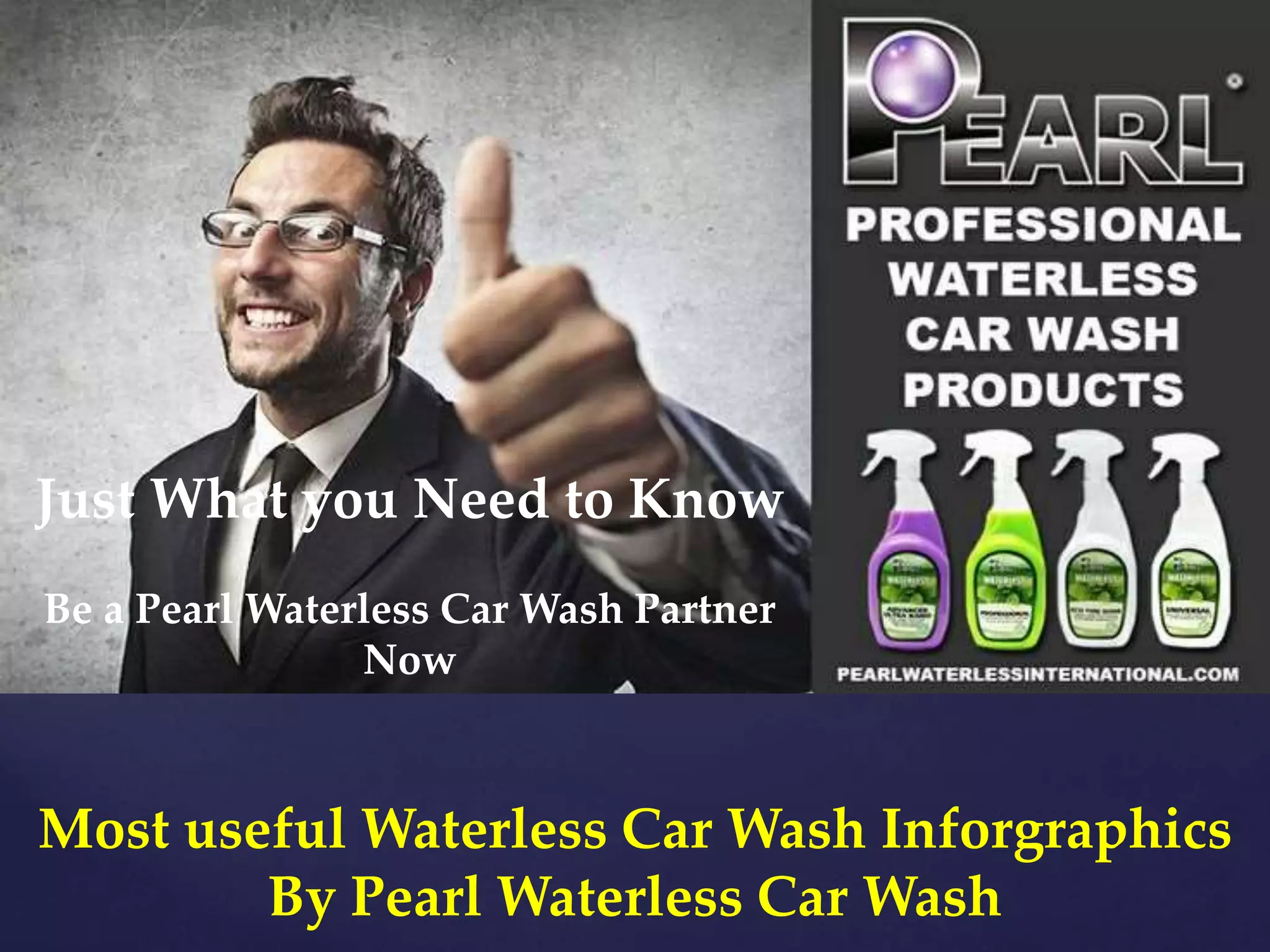 Most useful waterles car wash infographics | PPTX