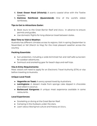 Most Visited Countries in the World: Travel Guide and Tips | PDF