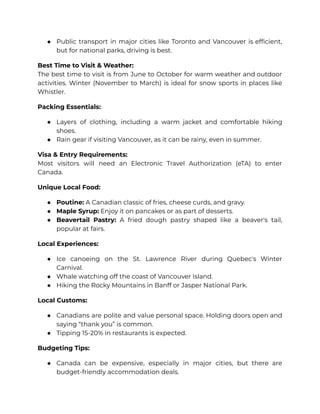 Most Visited Countries in the World: Travel Guide and Tips | PDF