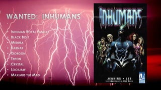 Most wanted: Marvel Cinematic Universe | PPT