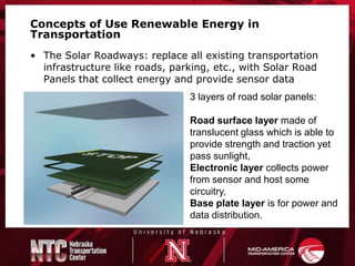 Summer Institute 2012: A Roadway Wind/Solar Hybrid Power Generation and ...