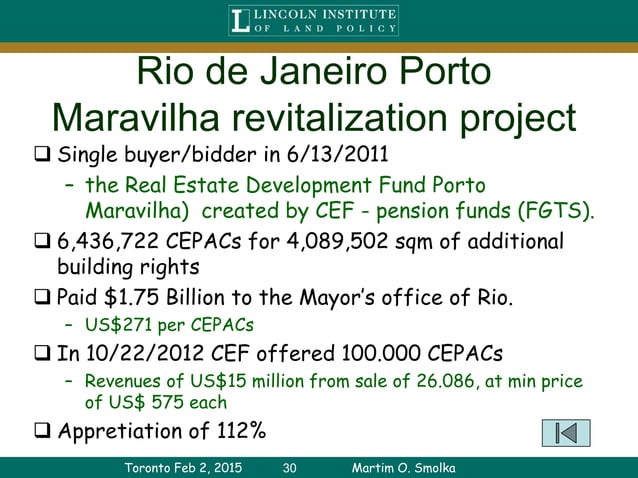 Value Capture: A Land Based Tool to Finance Urban Development | PDF ...