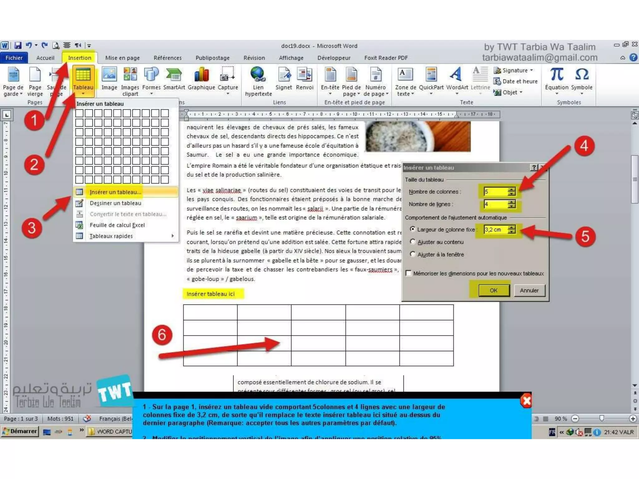 Mos word 2010 by tarbia wa taalim | PPT