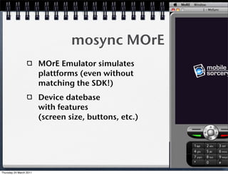 Droidcon 2011: Mosync mobile framework, Stefan Sels, Tronicum | PDF | Operating Systems ...