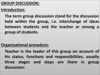 method of teaching | PPTX