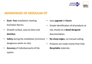 Modular Operation Theatre by WORKSPACE | PPSX