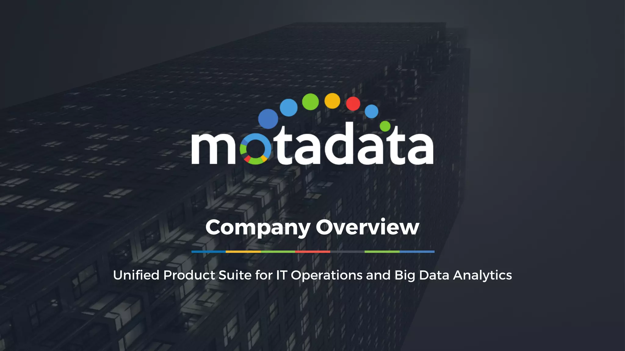 Motadata - Unified Product Suite for IT Operations and Big Data ...