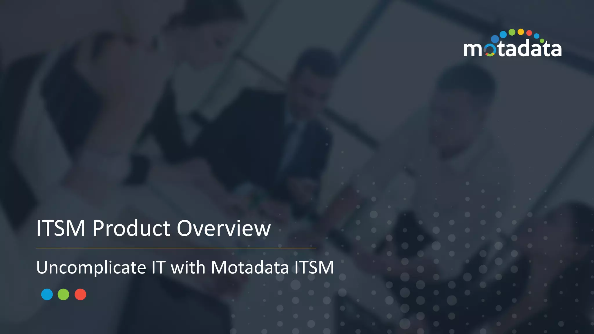 Motadata ITSM DCMS | PDF
