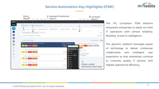 Motadata product itsm overview | PDF