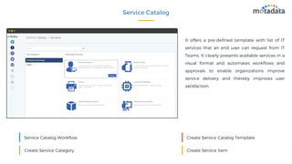 Motadata product itsm overview | PDF