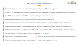 Motadata product itsm overview | PDF