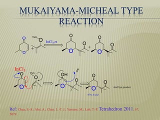 InCl3 catalyst | PPTX