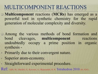 InCl3 catalyst | PPTX