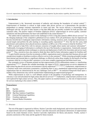 Motamarri etal 2017 why empowerment in big data analytics | PDF