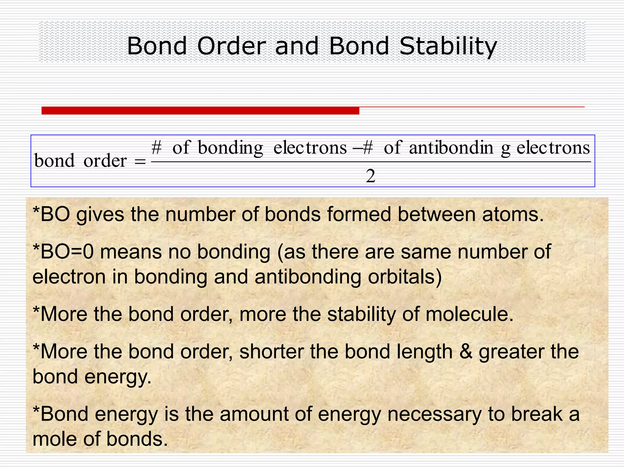Molecular Orbital Theory basics | PPT