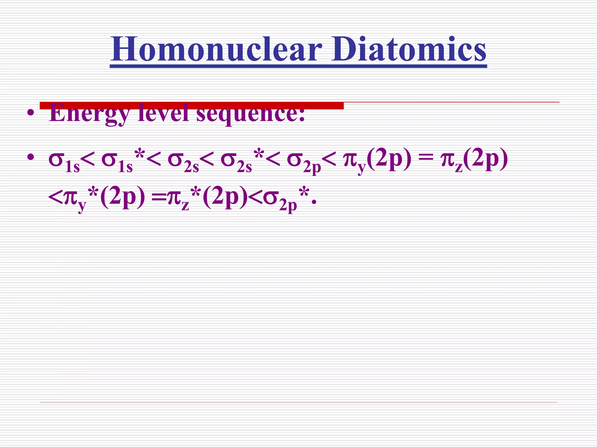 Molecular Orbital Theory basics | PPT