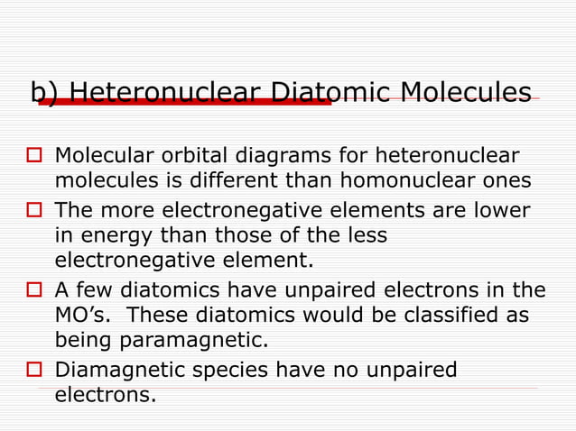 Molecular Orbital Theory basics | PPT