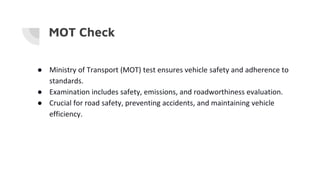 Mot Check.pptx | Certified Pre-Owned Cars | Auto Type
