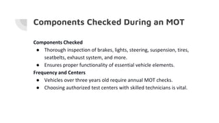 Mot Check.pptx | Certified Pre-Owned Cars | Auto Type