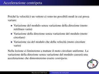 Moto Circolare | PDF