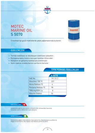 Motec marine oils | PDF