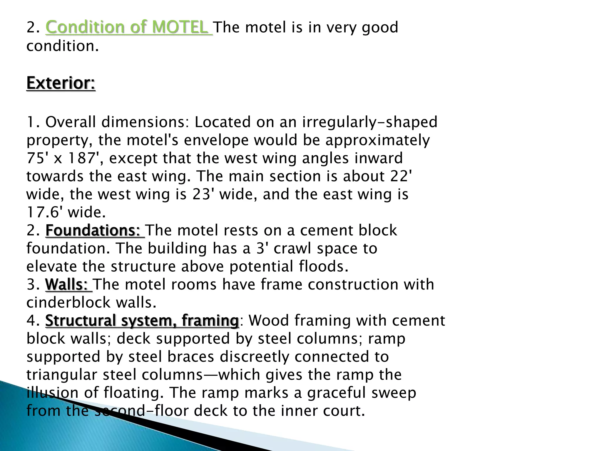 Motel online case study | PPTX