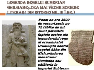 Moștenirea culturală a orientului antic | PPTX