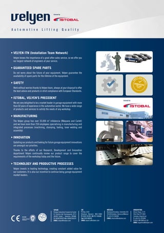 Mot ATL Equipment. Genral Brochure | PDF