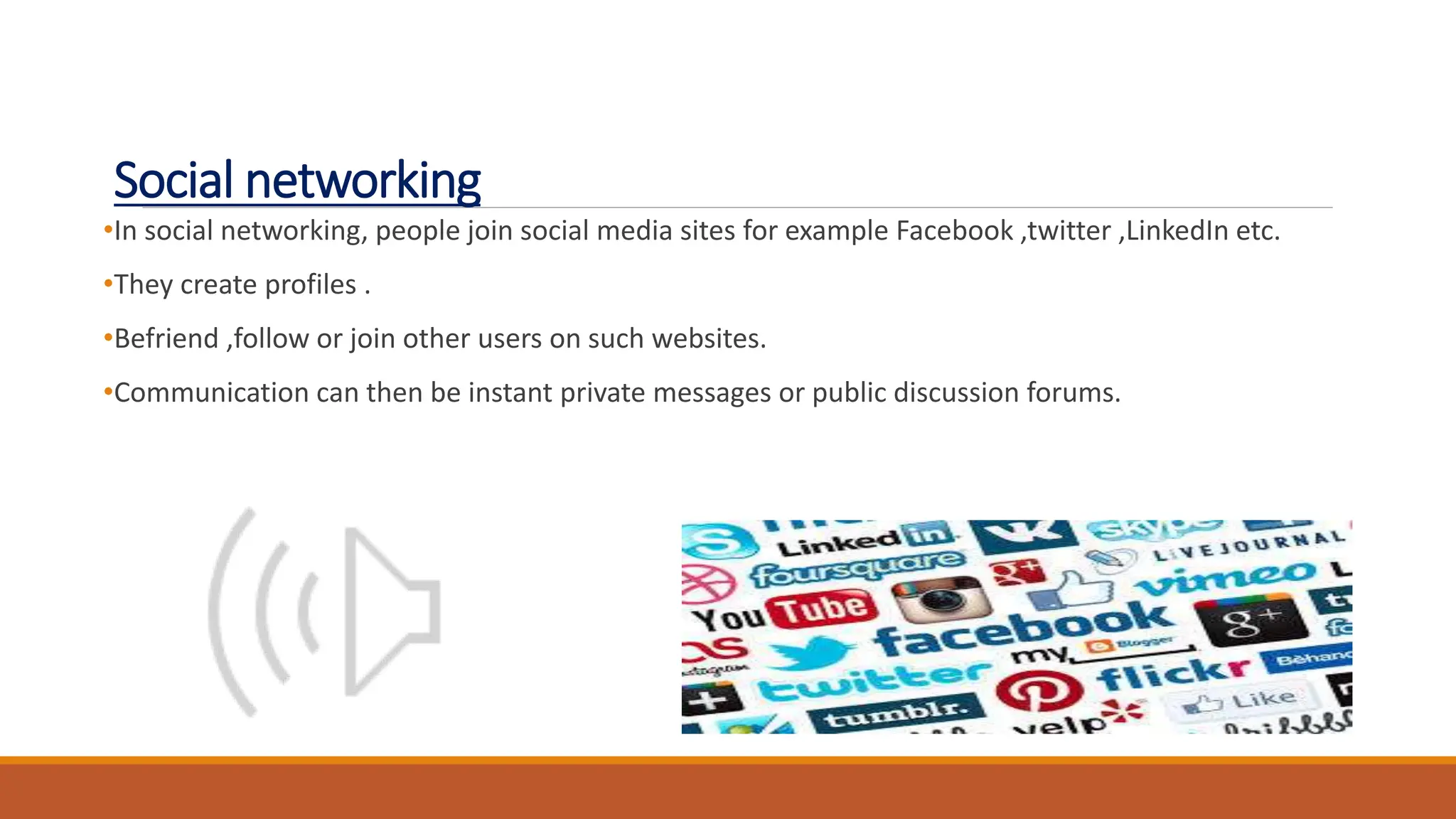 The common means of communication through the internet | PPTX