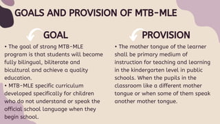 Mother tongue based multilingual educati | PPT