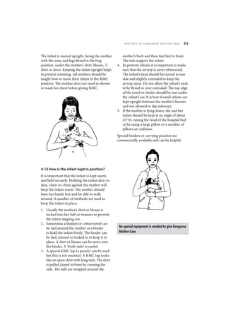 Mother and Baby Friendly Care: Practice of kangaroo mother care | PDF
