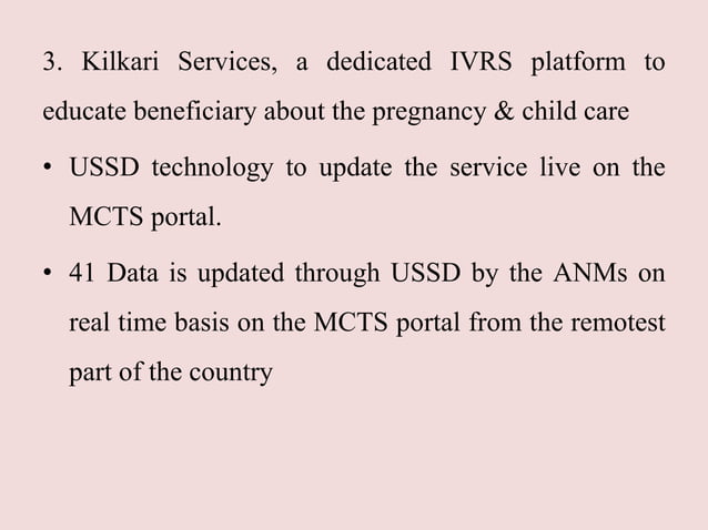 Mother and child tracking system | PPTX