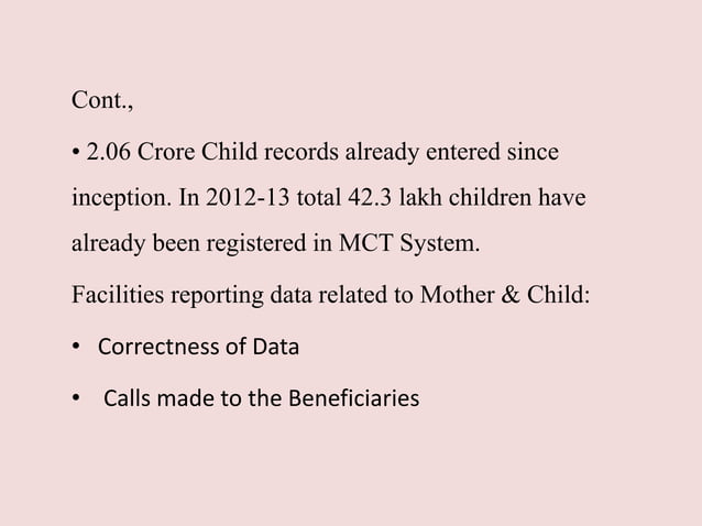 Mother and child tracking system | PPTX