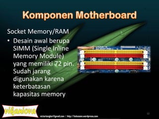 Motherboard | PPT