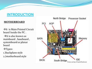 Presentation On Motherbord | PPTX