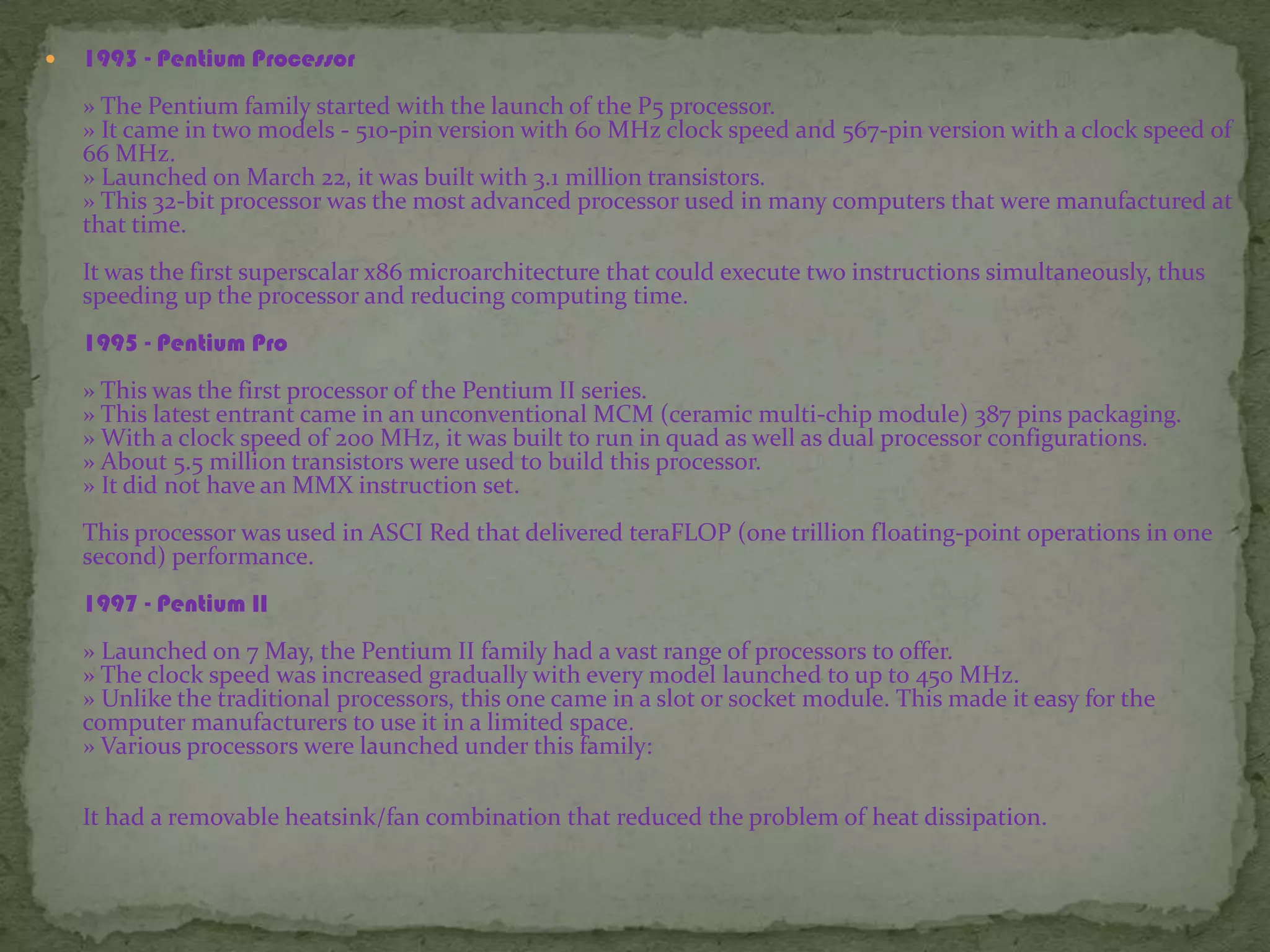 Mother board & Processor | PPTX