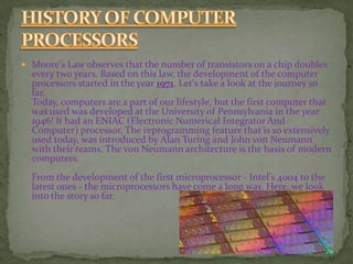 Mother board & Processor | PPT