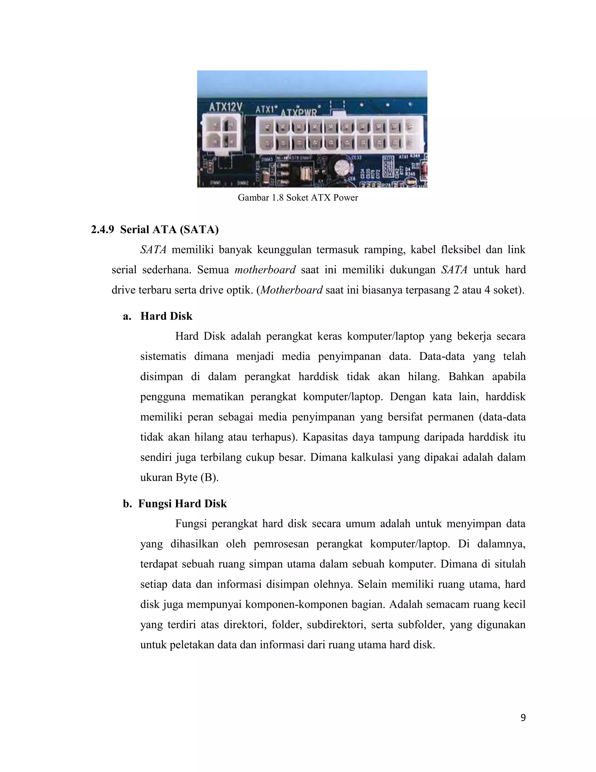 Makalah Komponen dalam Motherboard | DOCX